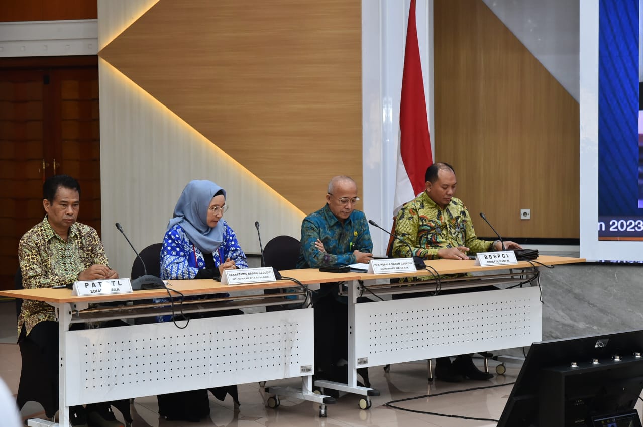 Kementerian ESDM RI - Media Center - Arsip Berita - Kinerja Badan Geologi 2023: Fokus Empat ...