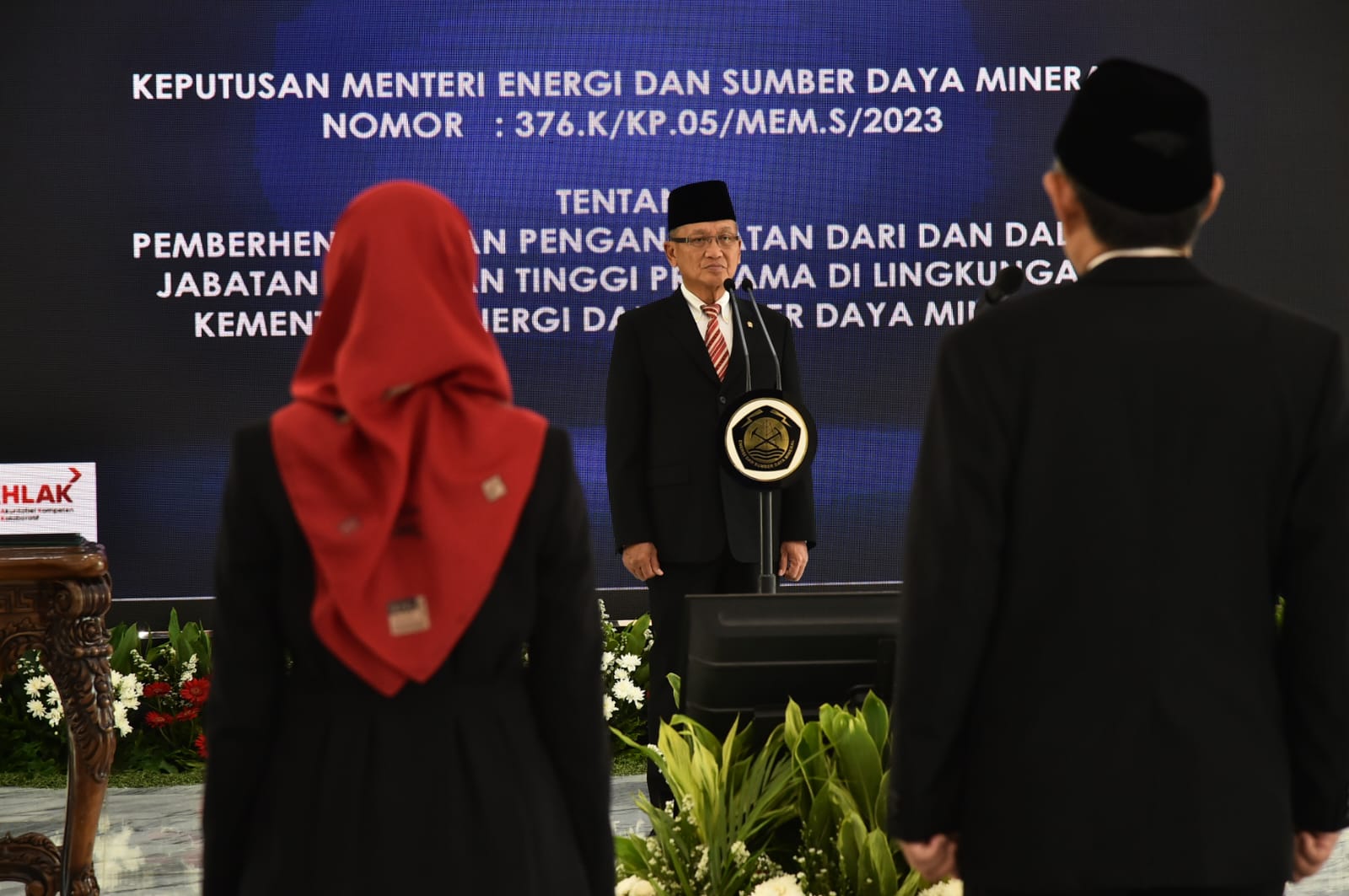 Kementerian ESDM RI - Media Center - Arsip Berita - Lantik Pejabat Tinggi Pratama, Menteri ESDM ...