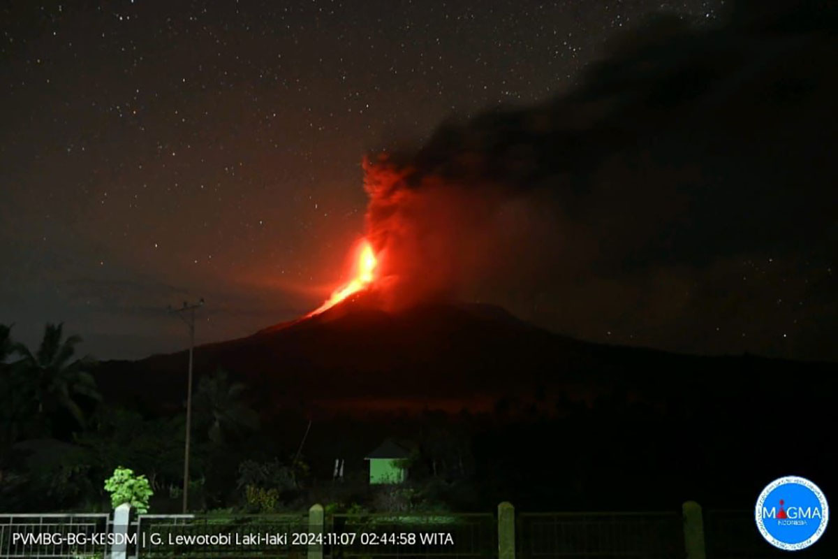 Kementerian ESDM RI - Media Center - Arsip Berita - Beberapa Gunung Api ...