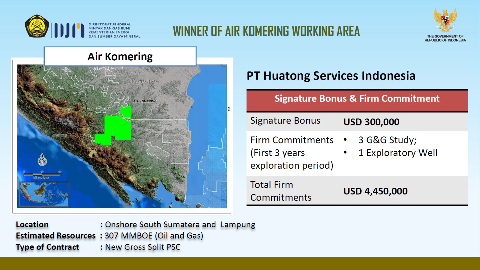 Kementerian ESDM RI - Media Center - Arsip Berita - Kementerian ESDM Umumkan Pemenang Lelang ...