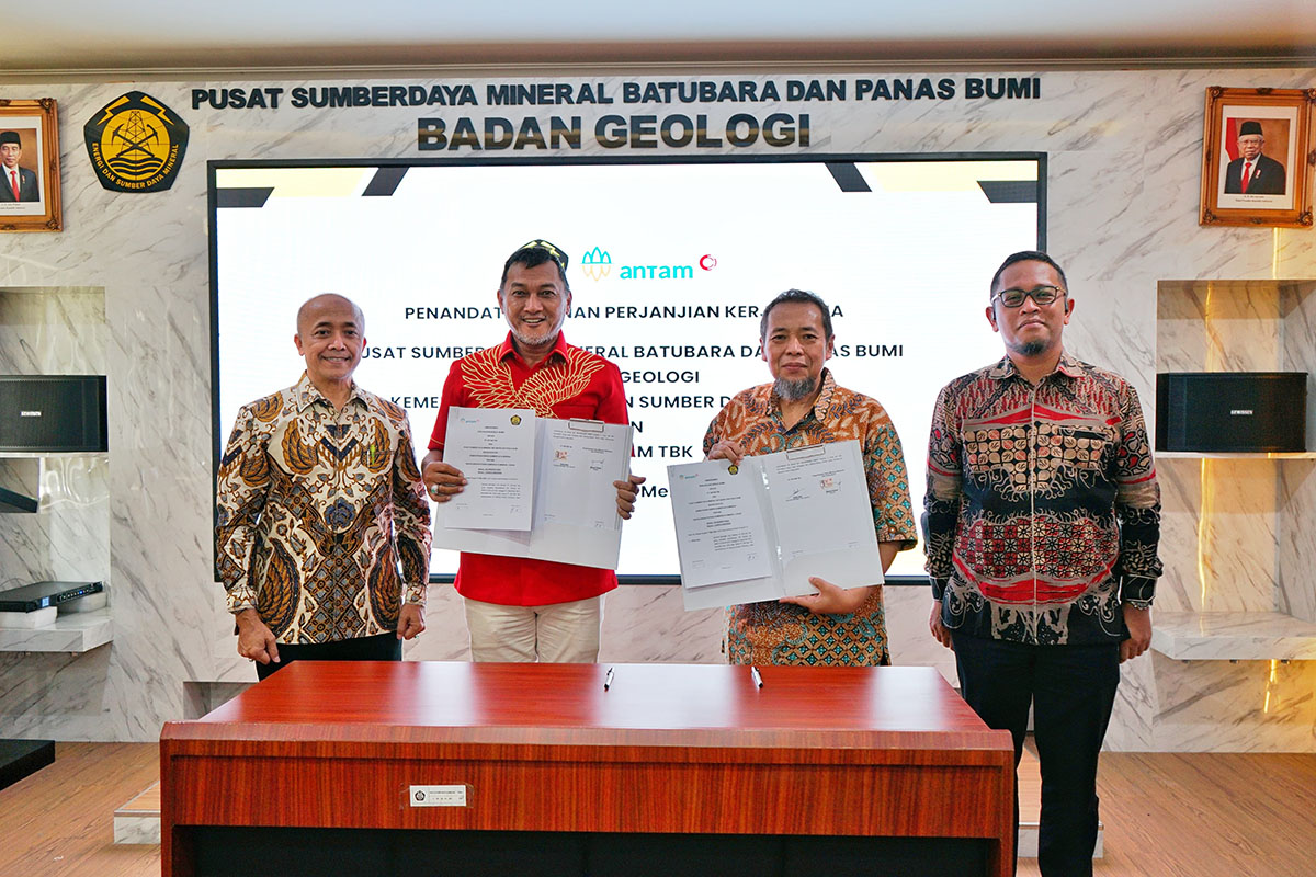 Kementerian ESDM RI - Media Center - Arsip Berita - PSDMBP dan PT Antam ...