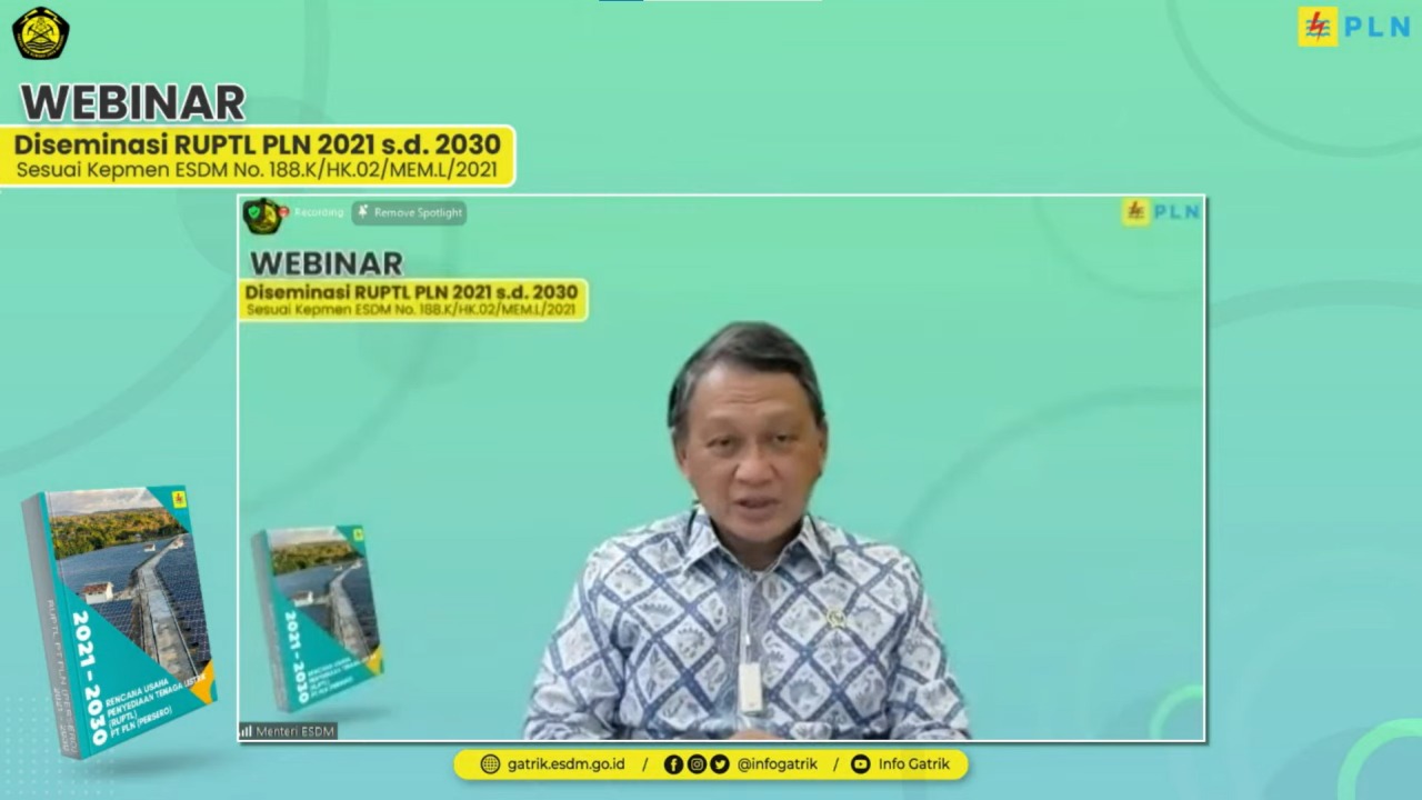 Kementerian ESDM RI - Media Center - Arsip Berita - RUPTL 2021-2030 Diterbitkan, Porsi EBT ...